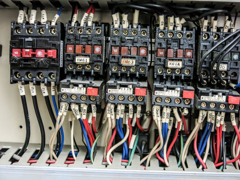 Connection Picture from the Power Distribution Panel for Each System of ...