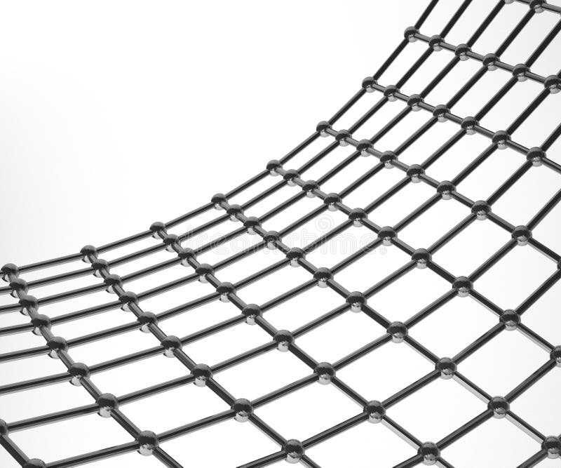 Connection Pin Network on Social Media, 3d Rendering Communication ...