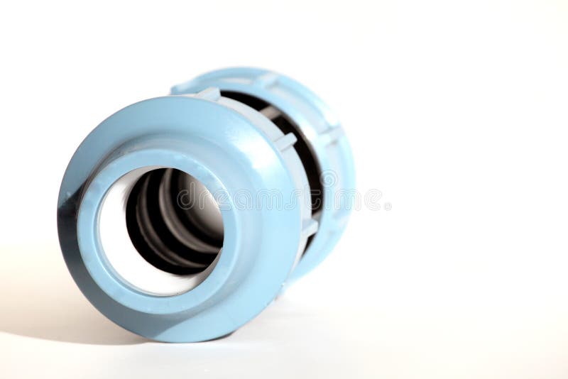 Connection for a pipe stock photo. Image of material - 10960596