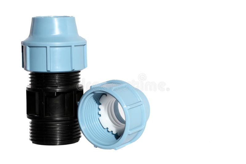 Connection for a pipe stock photo. Image of tube, material - 10960612