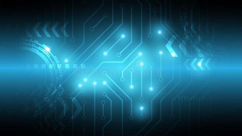 Connection Point of Circuit,cyberspace Background,abstract Technology ...
