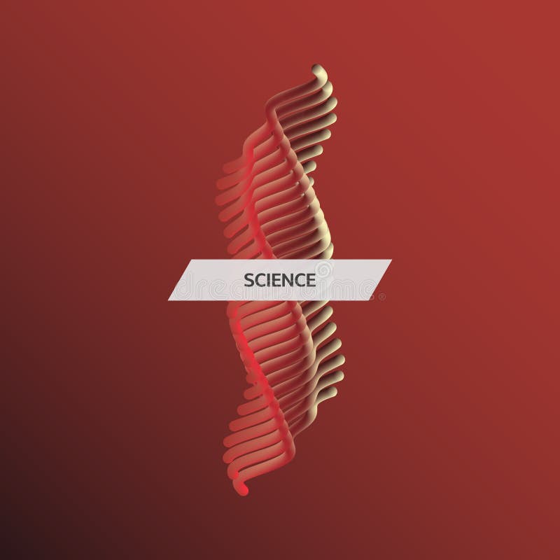 Connection Structure. 3d Vector Illustration for Banner, Flyer and ...