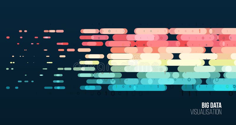 Connection Structure Data Array Visual Concept Stock Vector