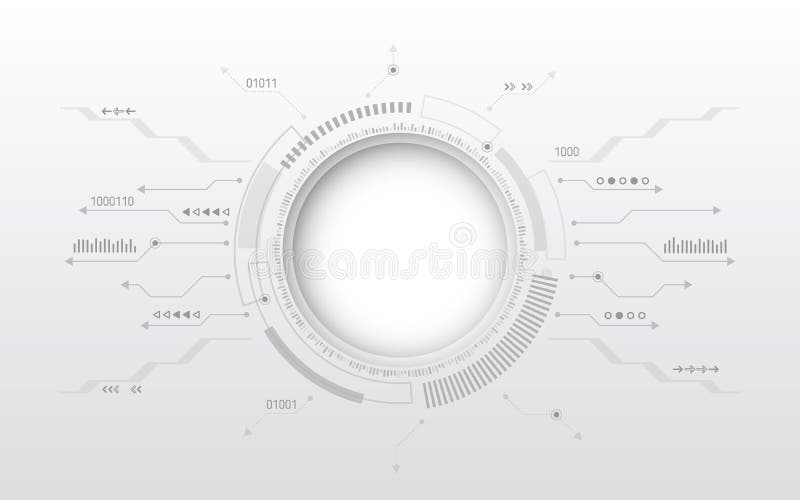 Connection Structure. Hi-tech Vector Illustration Eps 10 Stock Vector ...
