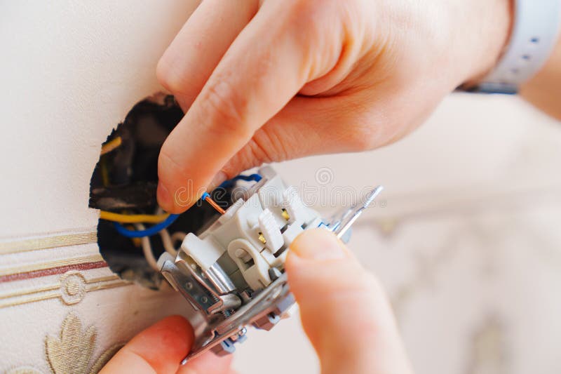Connection of the Switch, Replacement and Repair of Electrical ...