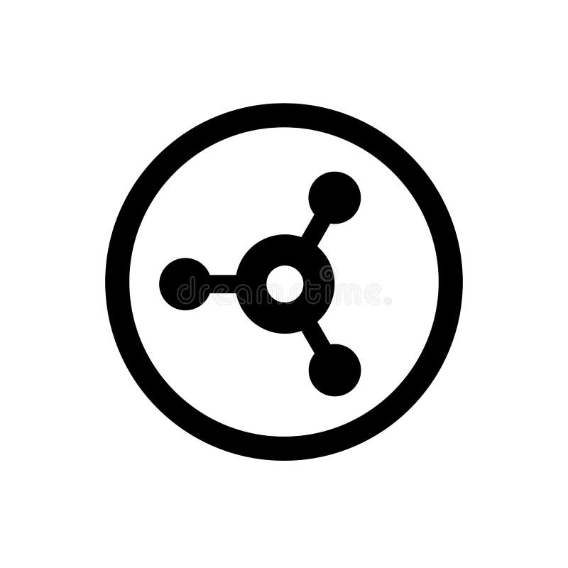 Connection Symbol, Share Sign, Vector Illustration Design Connection ...