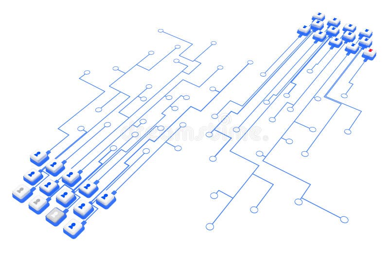 Connection Systems Control stock illustration. Illustration of isolated ...