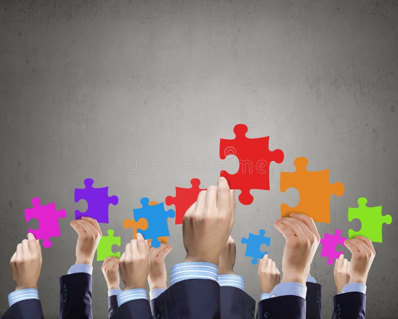 Connection and teamwork stock photo. Image of hand, crowd - 56910900