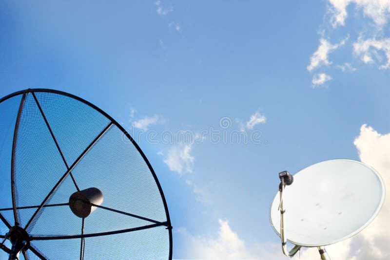Connection stock photo. Image of connection, dish, blue - 48650712