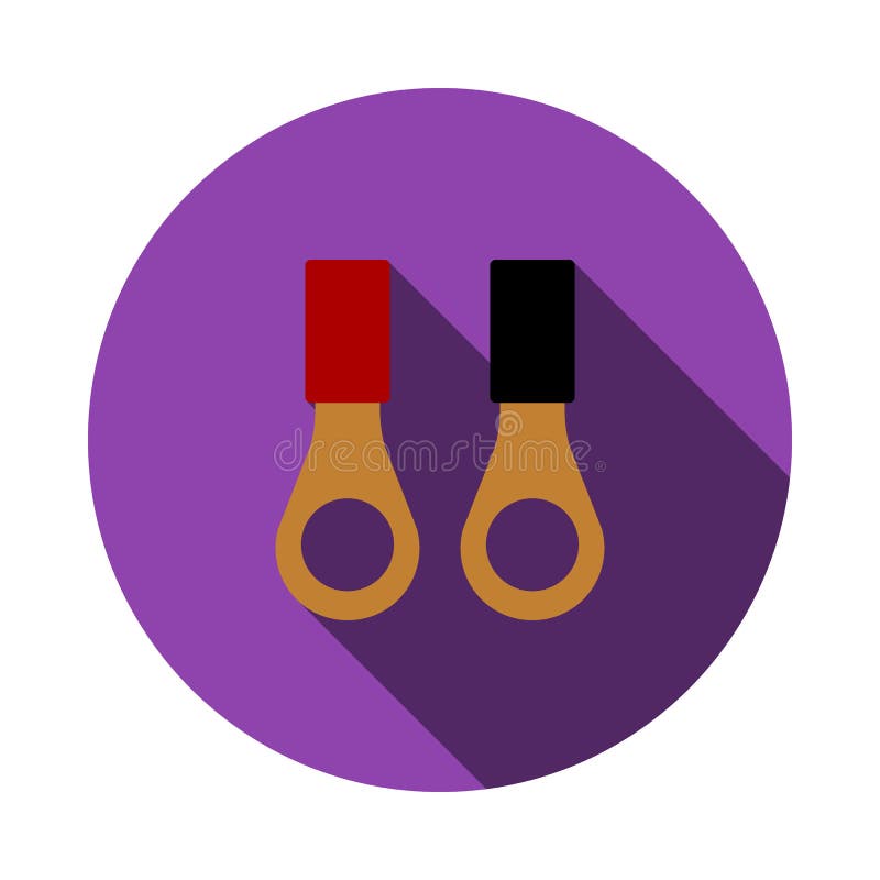 Connection Terminal Ring Icon Stock Vector - Illustration of flow ...