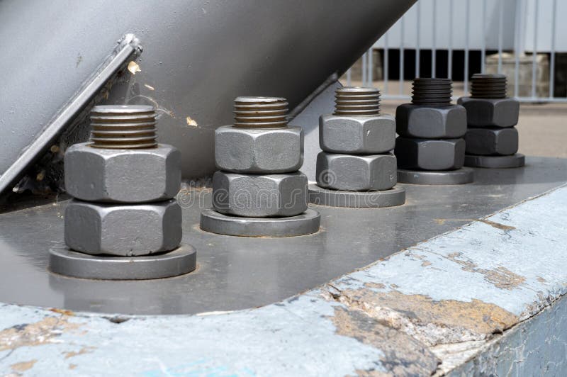 Connection To the Foundation of the Base of the Metal Pile Using Large ...