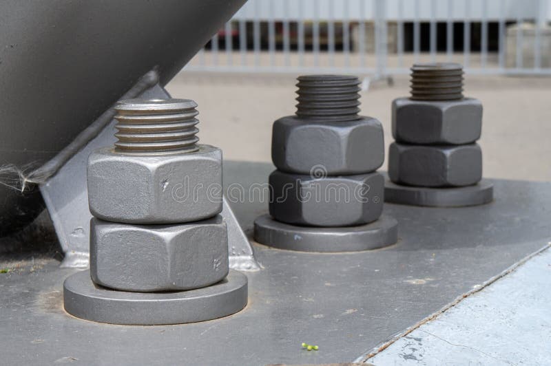 Connection To the Foundation of the Base of the Metal Pile Using Large ...