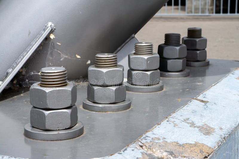 Connection To the Foundation of the Base of the Metal Pile Using Large ...