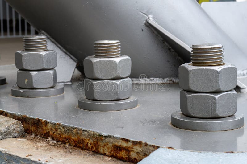 Connection To the Foundation of the Base of the Metal Pile Using Large ...