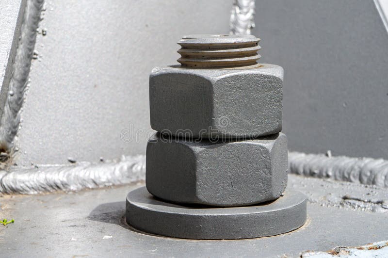 Connection To the Foundation of the Base of the Metal Pile Using Large ...