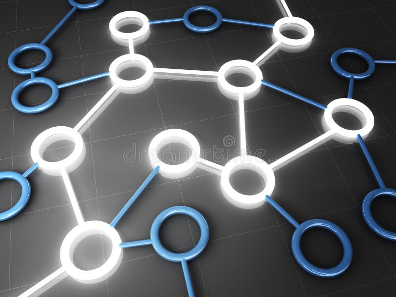 Connection web stock illustration. Illustration of abstract - 19630577