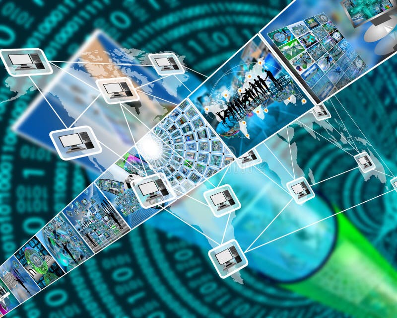Connection of the world stock image. Image of internet - 48624563
