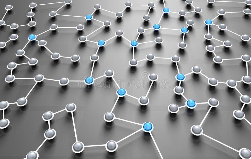 Nexus Connections stock illustration. Illustration of diagram - 10146727