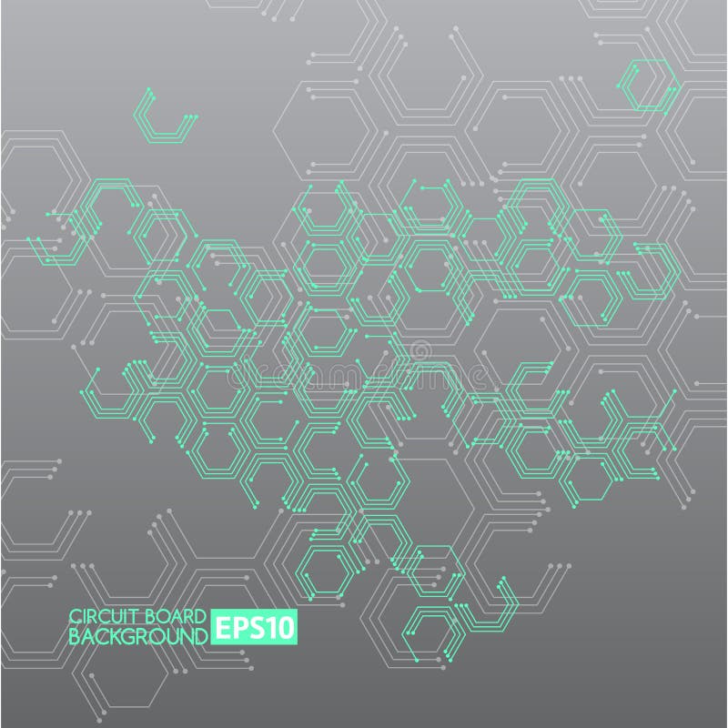 Connections Circuit Board .Abstract Background, Element for Your Design ...