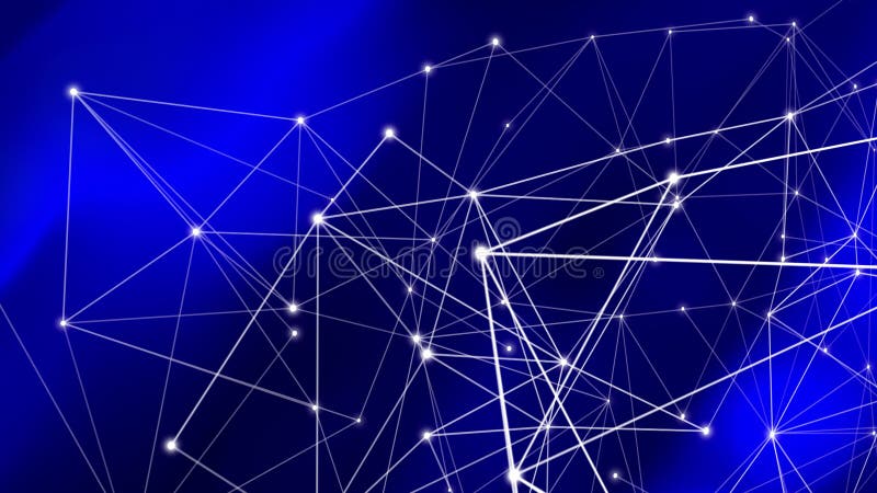 Digital Network Lines a Creative Flow of Connectivity in an Abstract ...