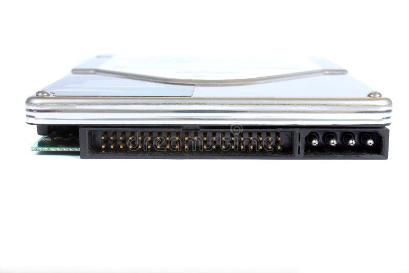 Ports and Slots in Laptop stock image. Image of side - 50337957