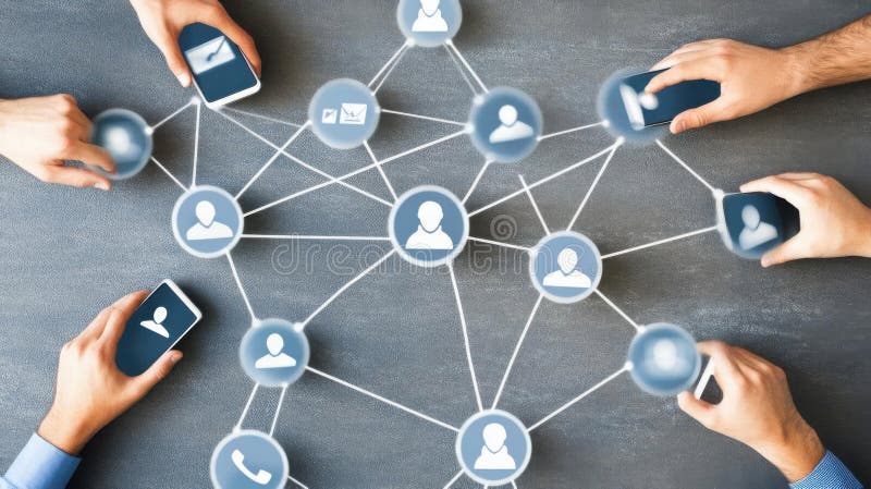 Connections are Growing with Digital Network and Global Communication ...