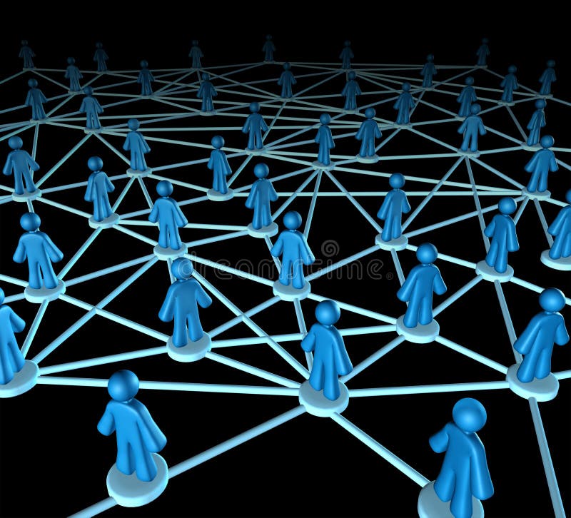 Network scheme stock image. Image of ethernet, cable - 12578891