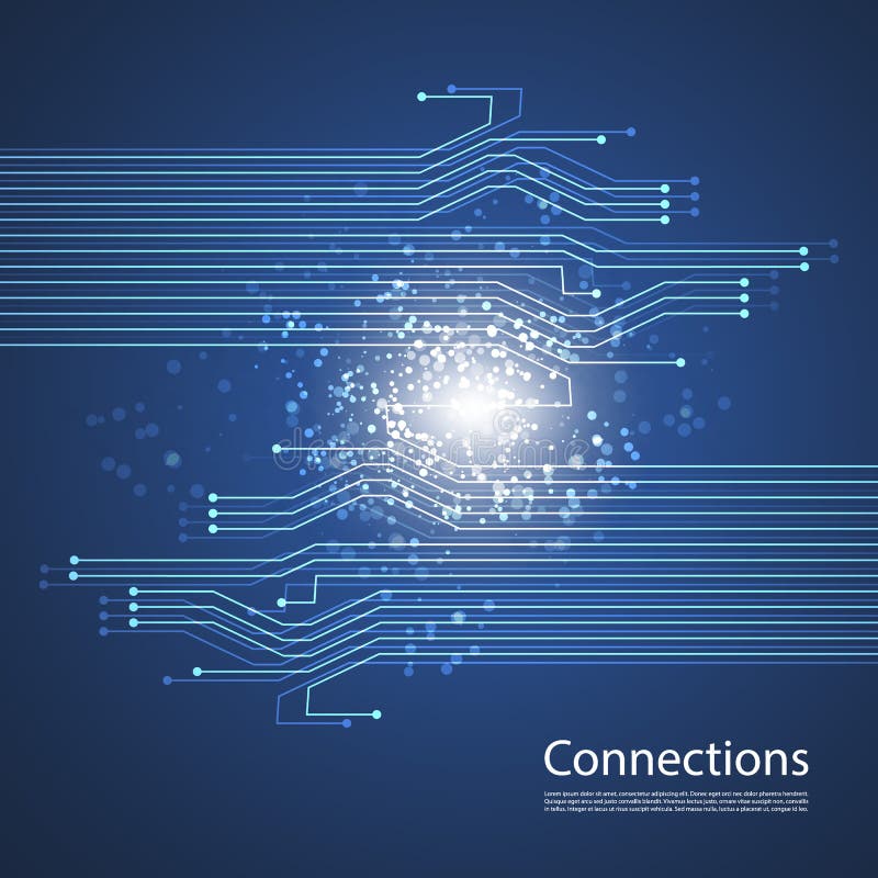 Connections - Networks Graphic Design Stock Vector - Image: 35460788