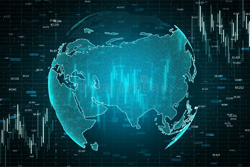 Connections and Trade Concept Stock Illustration - Illustration of ...