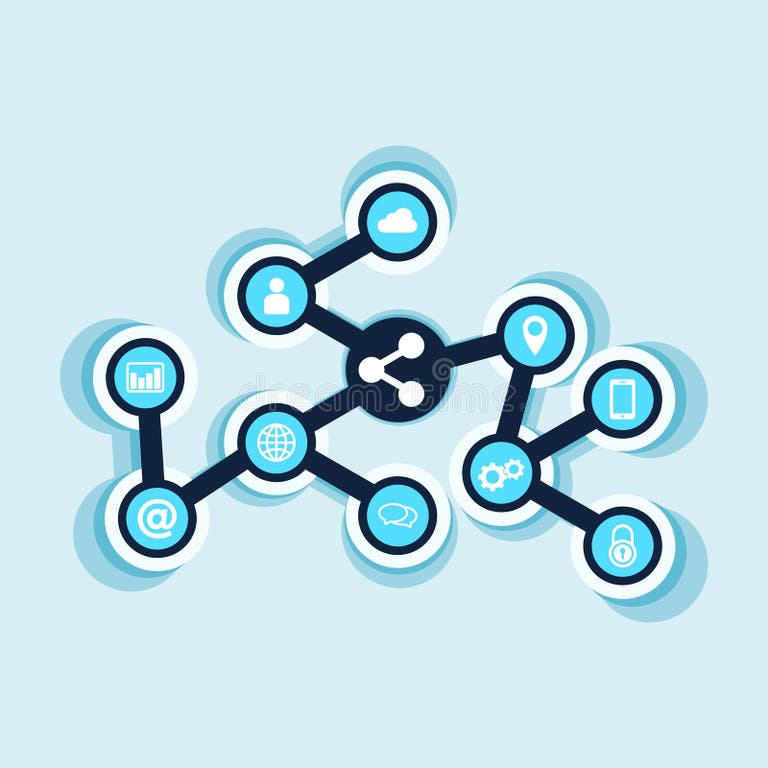 Connectivity Icons Stock Illustrations – 56,810 Connectivity Icons ...