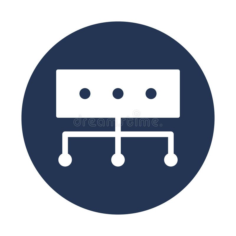 Connectivity, Data Server Vector Icon Which Can Easily Modify Stock ...