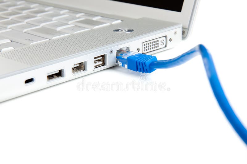 Ethernet connector stock image. Image of megabit, desktop - 238879
