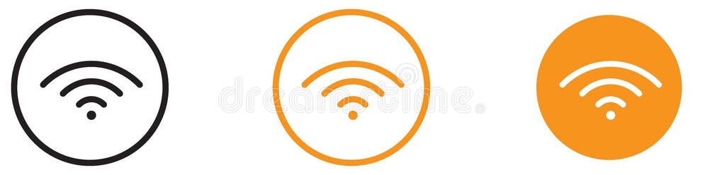 Connectivity Signal Icon for Communication and Technology Graphics ...