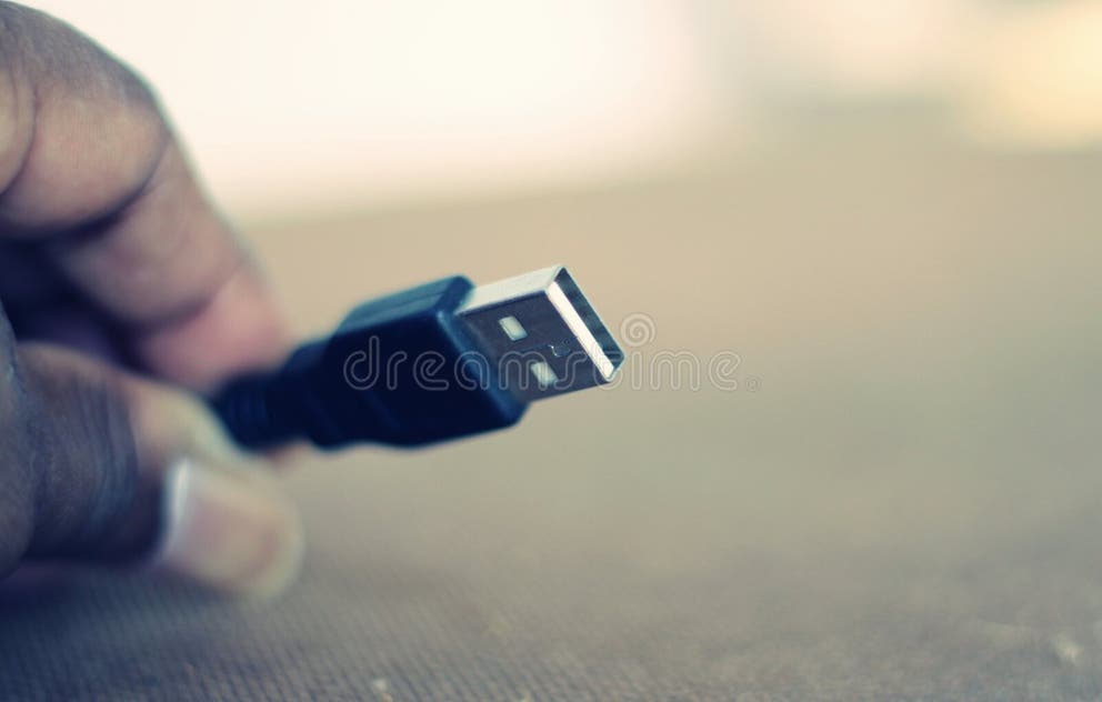 Connector Cables for High Speed Data Transfer Stock Image - Image of ...