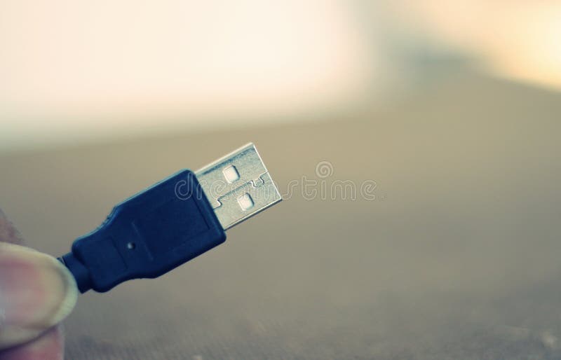 Connector Cables for High Speed Data Transfer Stock Photo - Image of ...