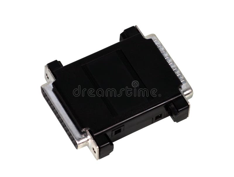 Connectors of Electrical Devices and Computers. Stock Image - Image of ...