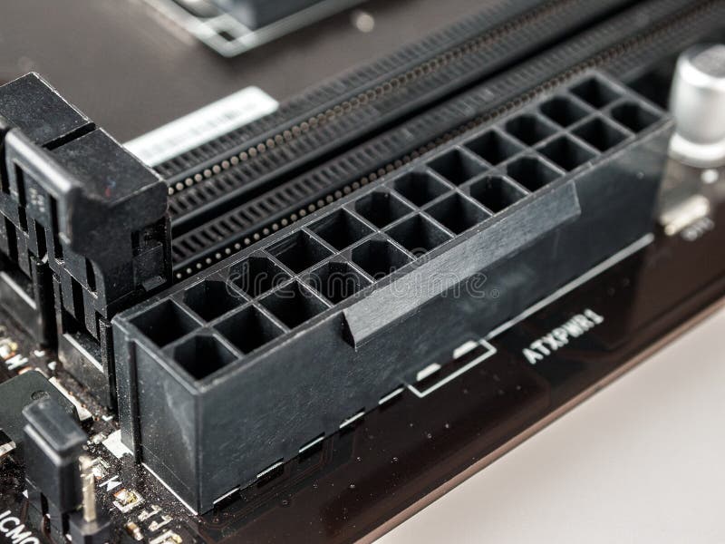 Connector for Connecting the Main Power Cable To the Computer ...