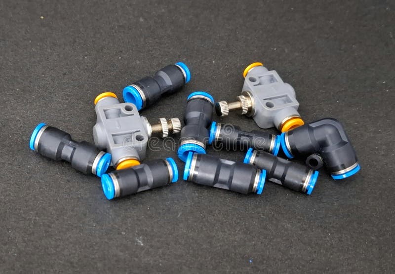 Connector or Fitting Hose and Flow Control for Air Pressure Using in ...