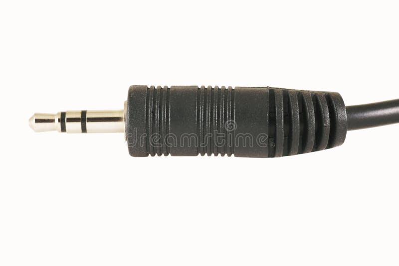 TRS connector - Jack stock image. Image of device, play - 19083407