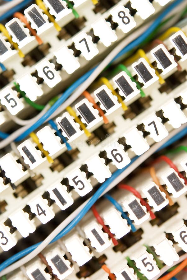 Connector Network Background Stock Image - Image of networking, closeup ...