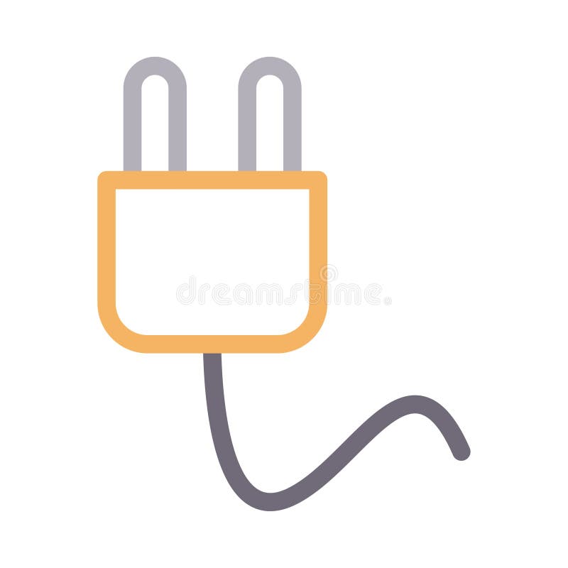 Connector Vector Thin Line Icon Stock Illustration - Illustration of ...