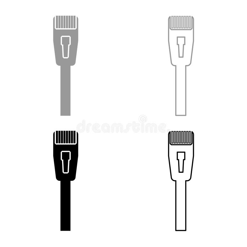 Rj45 Connector Stock Illustrations – 1,057 Rj45 Connector Stock ...