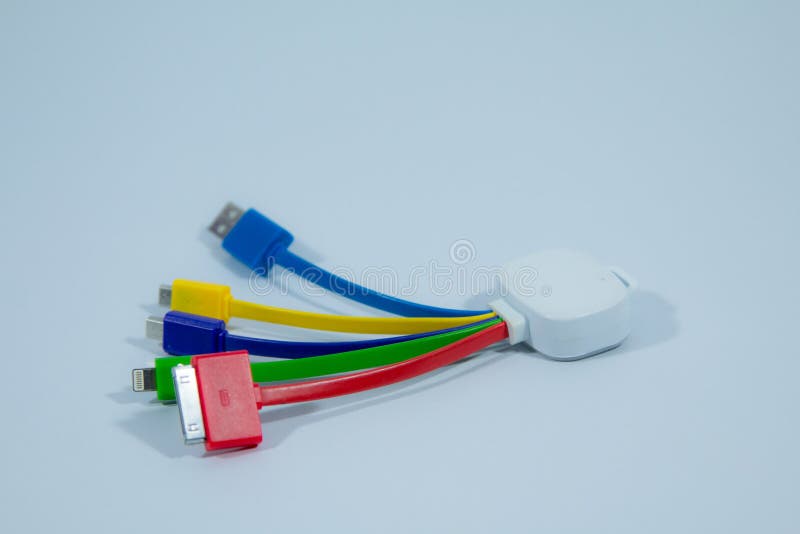Connectors and Sockets for PC Stock Photo - Image of communication ...