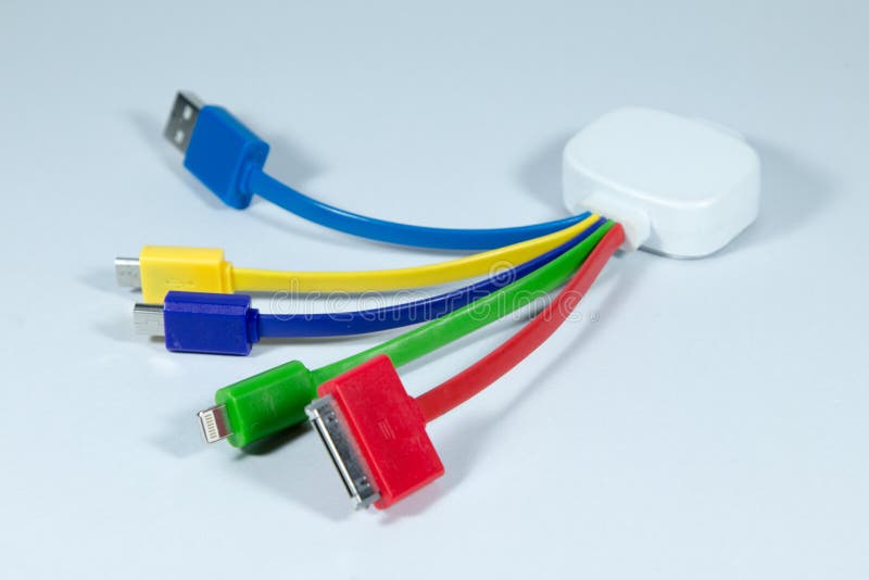 Connectors and Sockets for PC Stock Image - Image of micro, digital ...