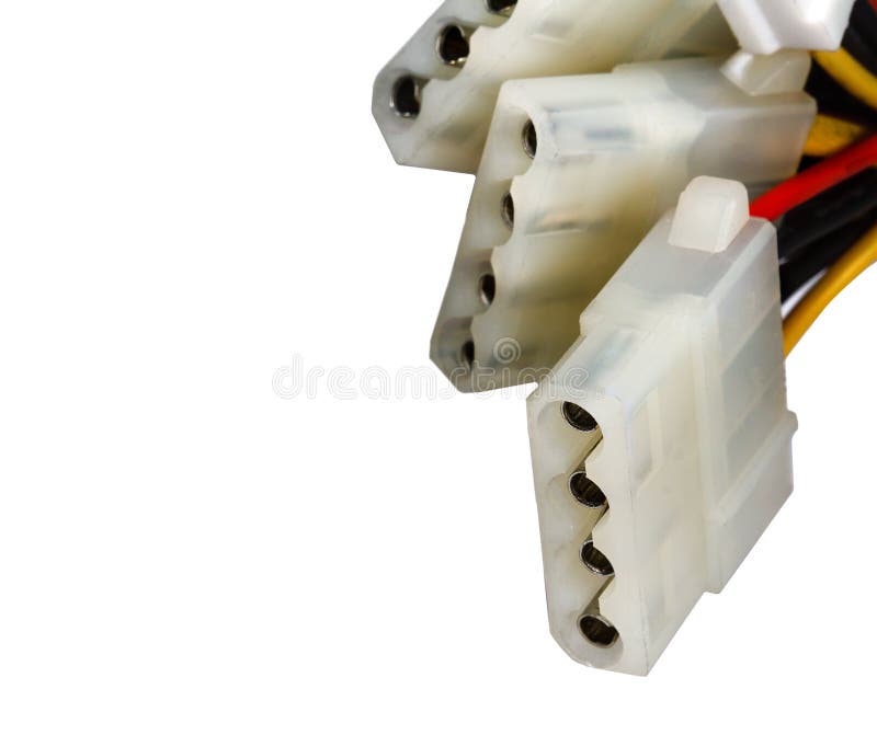 Connectors with wires stock photo. Image of insulated - 134327334