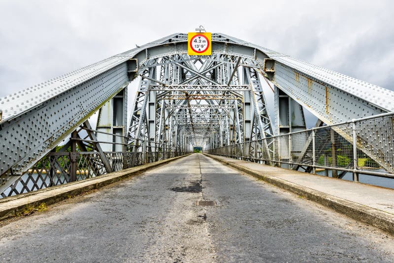 Connel Bridge, Scotland stock photo. Image of road, cantilever - 33765890