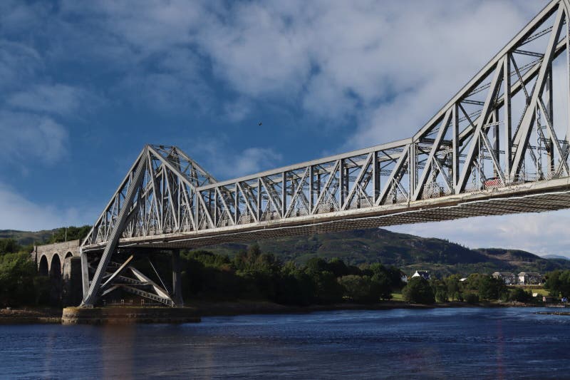 Connel Bridge Scotland Great Britain- Stock Image - Image of reflection ...