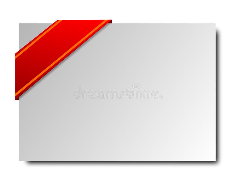 Conner ribbon stock illustration. Illustration of drawing - 17821596