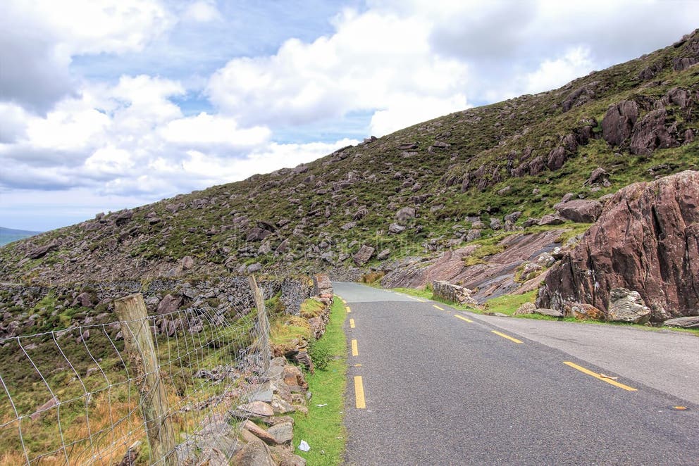 Connor Pass, Ireland stock image. Image of panoramic - 61674845