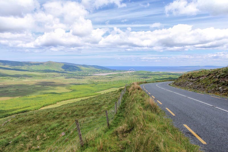 Connor Pass, Ireland stock image. Image of horizon, landscape - 61696365